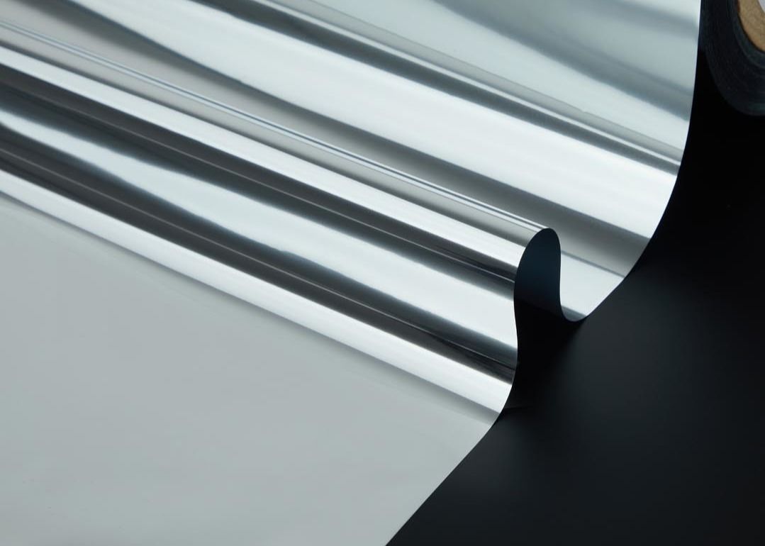 High-density Aluminium PVD-coated PET Film Roll With Three-layer ...