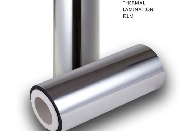 Plasma-Polished Metallic Substrate BOPP Thermal Lamination Film 21μm ...