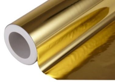 Hot-Laminated BOPP Film for Packaging Metalworking Gold/Bronze Surface ...