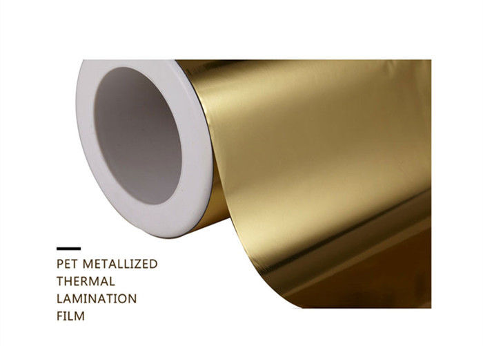 PET Metalized Film Gold Aluminum 1000mm Laminated For Packaging ...